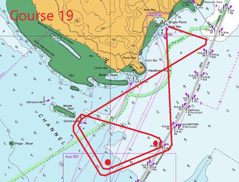 Course Maps | Sealink Magnetic Island Race Week