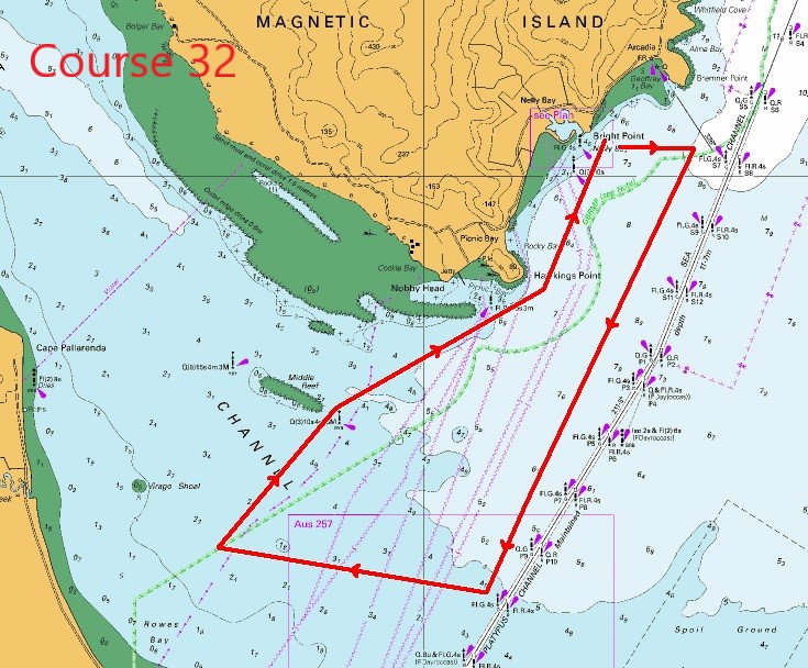 Course Maps | Sealink Magnetic Island Race Week